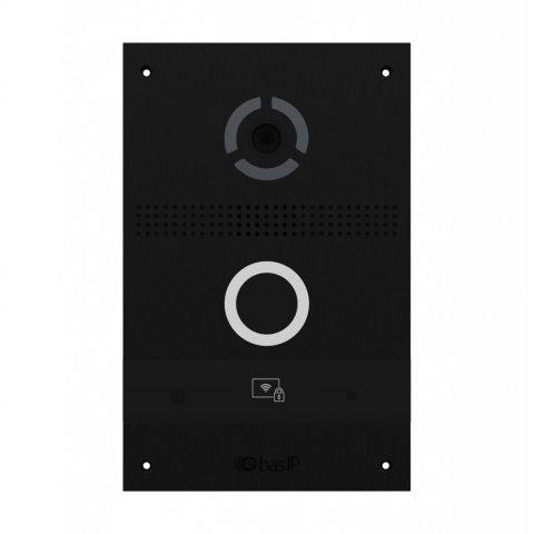 Купить BAS-IP AV-08FB Black Вызывная панель IP-домофона - ВИДЕОГЛАЗ Санкт-Петербург